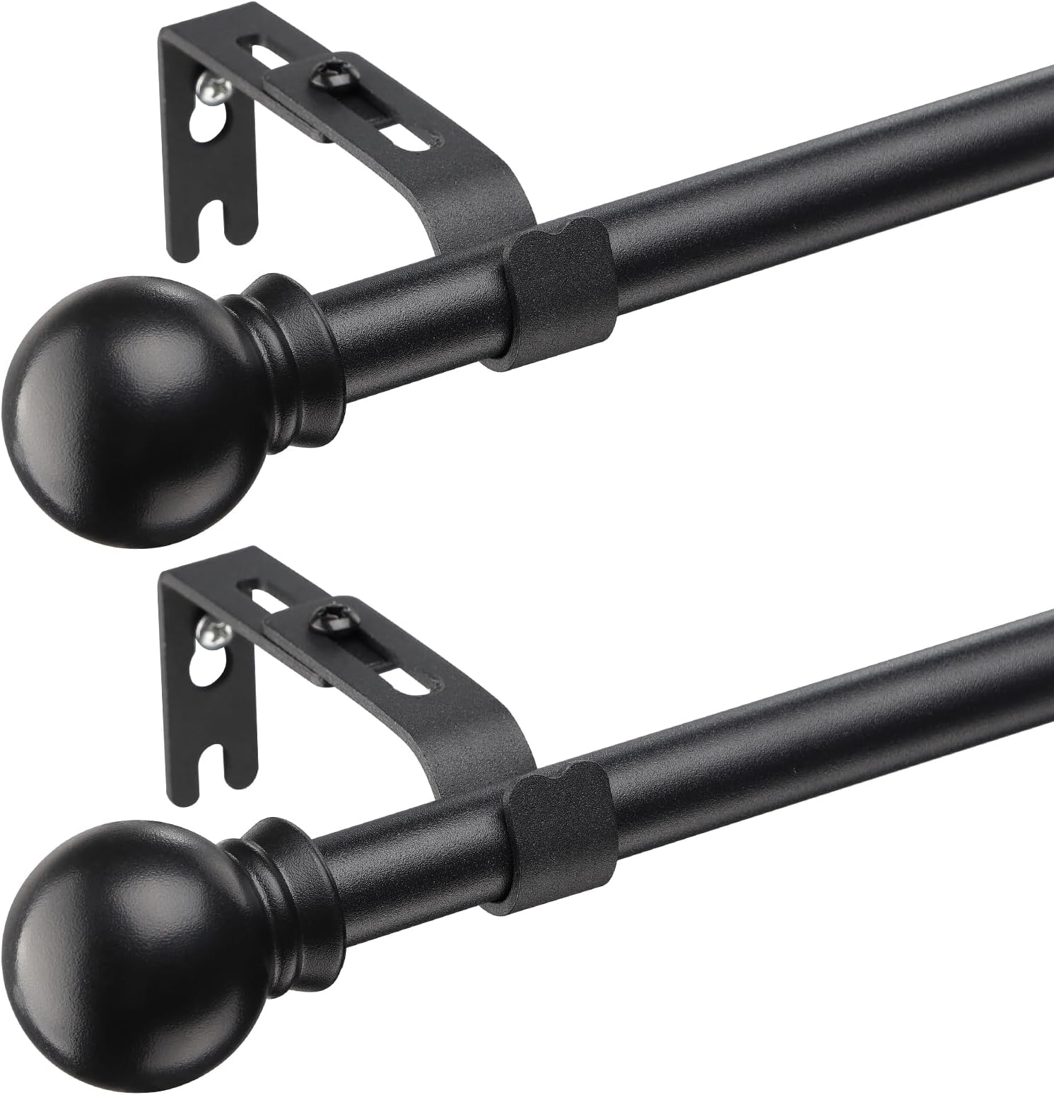 Amazon.com: Urbanest 1/2” Adjustable Wall Mounted Swing Arm Rods, 14 ...