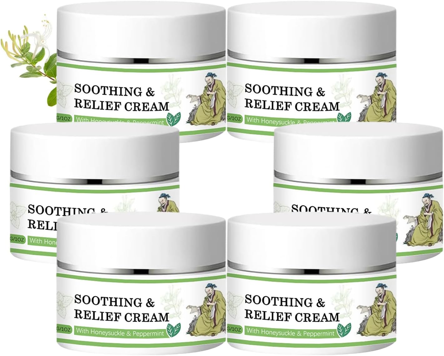 Soothing Relief Cream, Herbal Formulated Skin Protectant, For Sensitive ...
