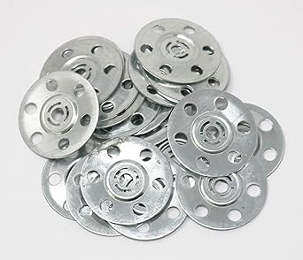 fiXte® Metal Insulation Disc 35mm - Zinc - 90 Grams : Amazon.co.uk: DIY ...