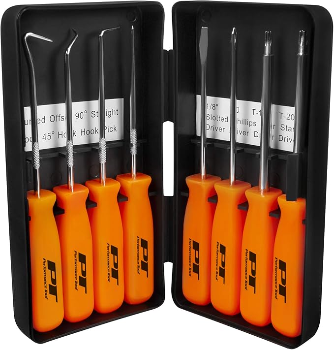 Amazon.com: Performance Tool W941 8-Piece Specialty Pick/Driver Set ...