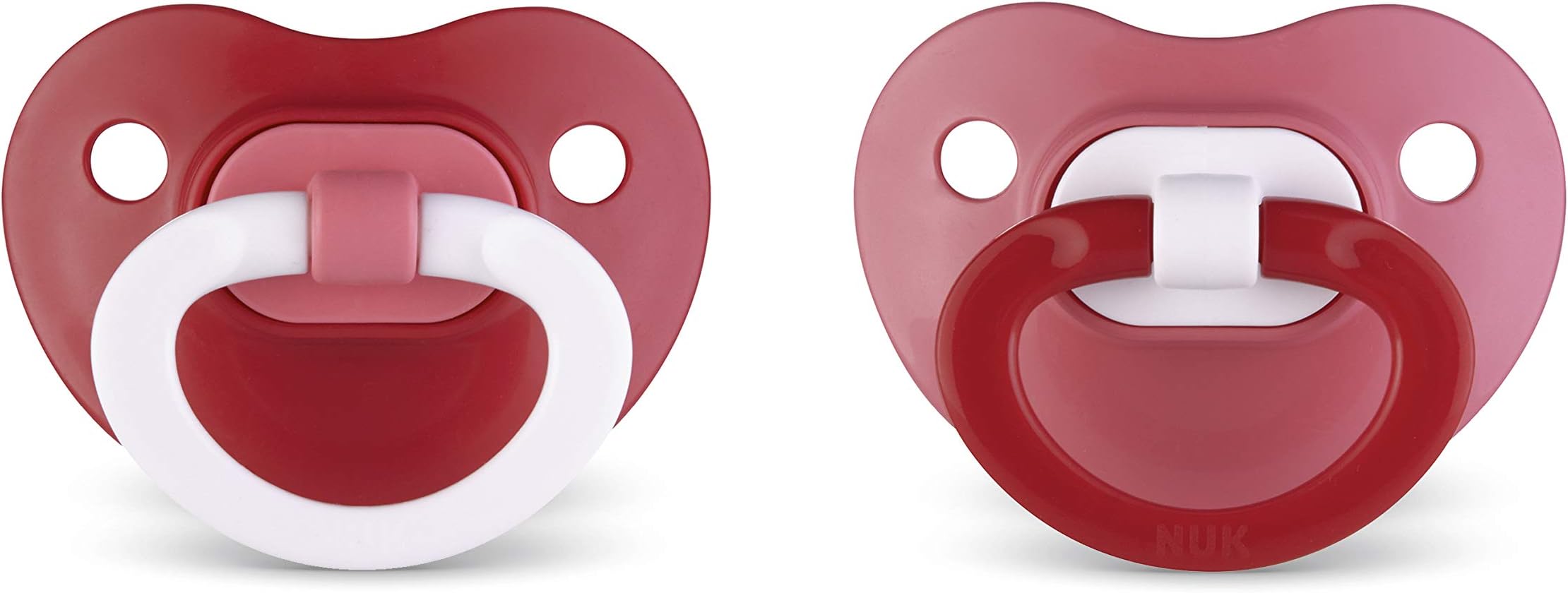 Amazon.com : NUK Orthodontic Pacifiers, Girl, Multi, 18-36 Month (Pack ...