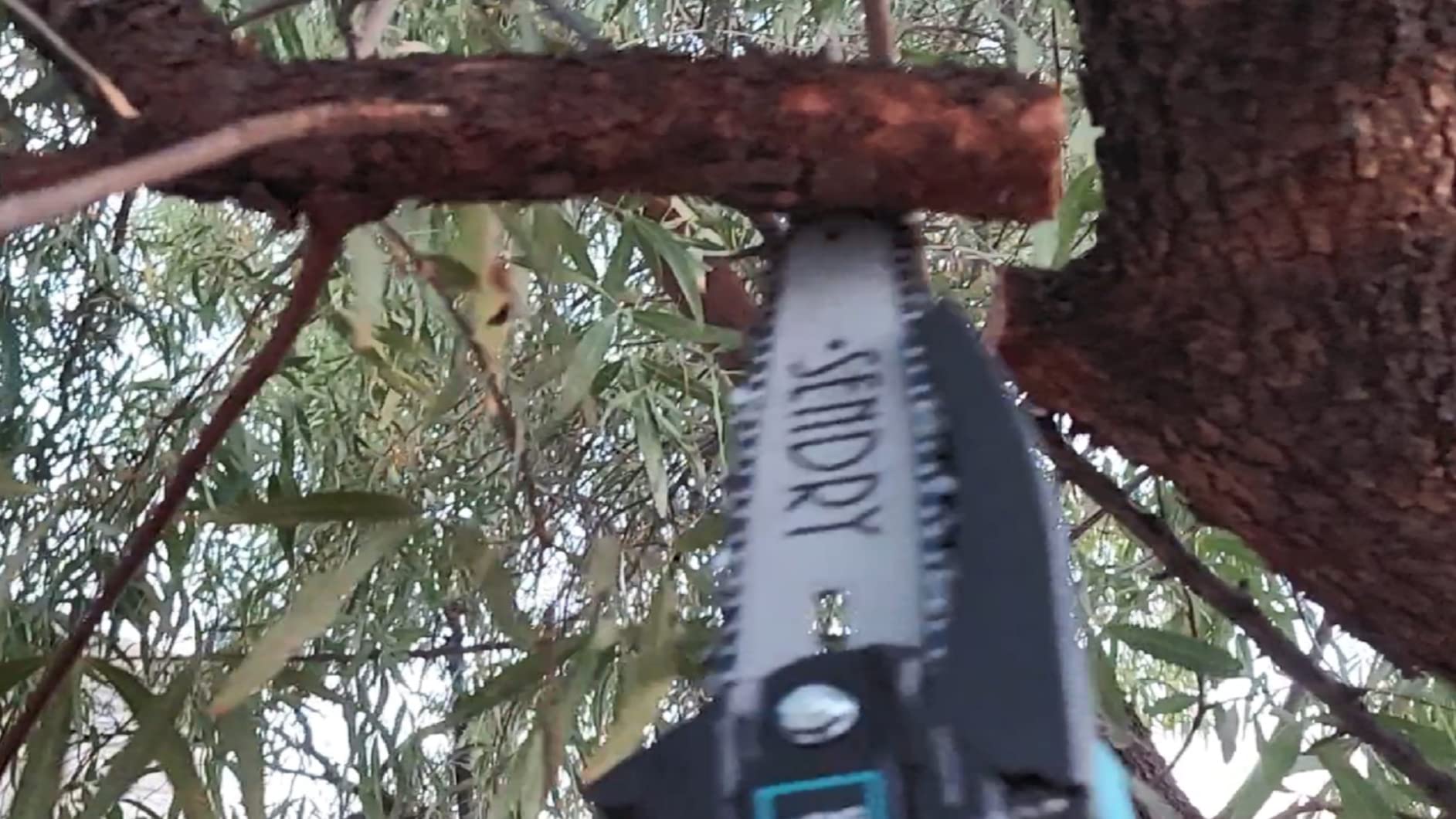 $9/mo - Finance SENDRY Mini Chainsaw 6-Inch, Powerful Cordless ...