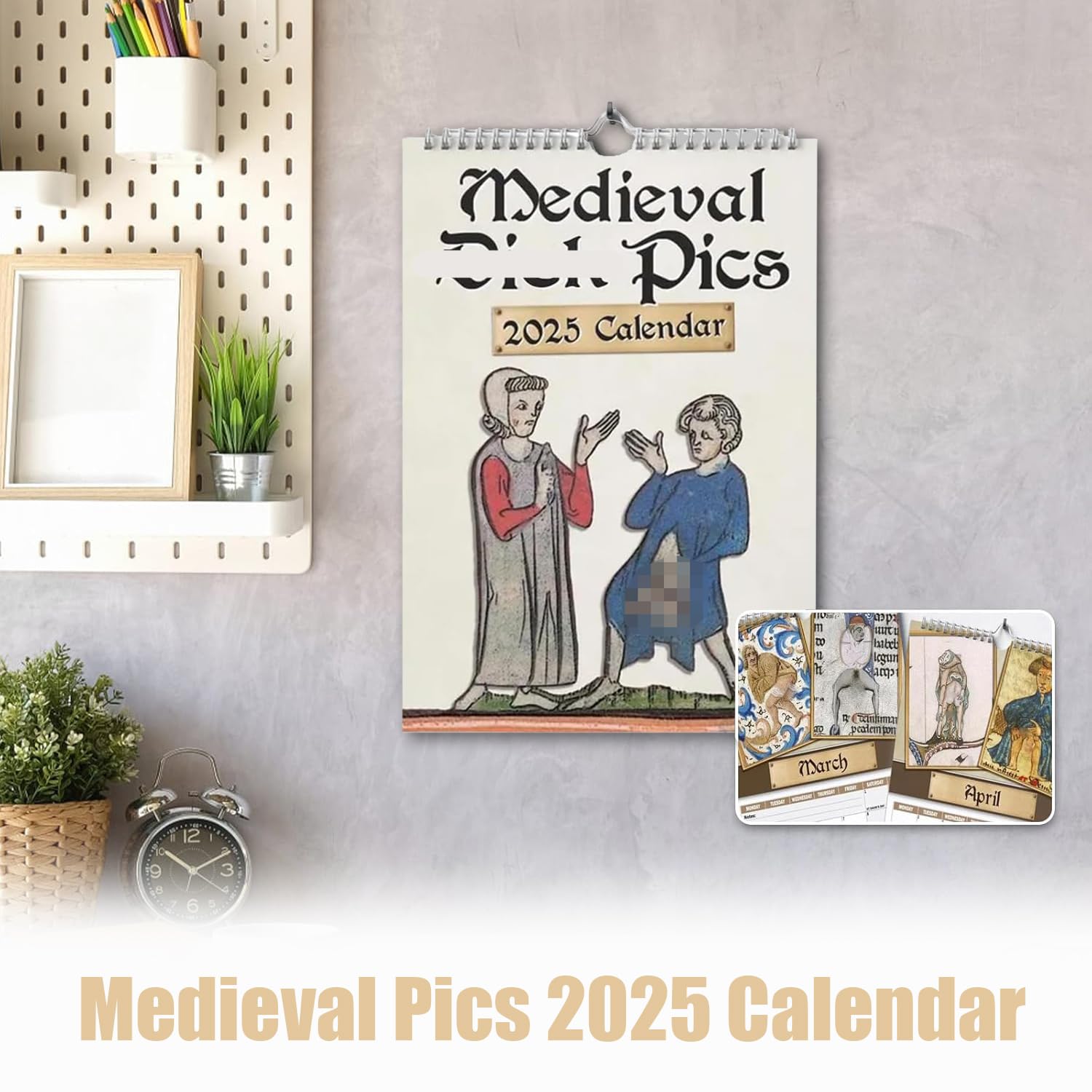 Snapklik.com : Medieval Pics 2025 Calendar, Medieval Pics Calendar ...