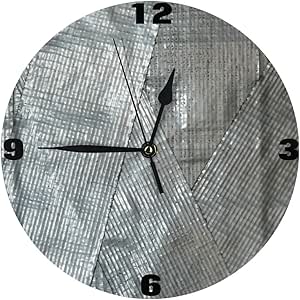 Amazon.com: Kuroseha Funny Duct Taped Handyman Wall Clock - 10 Inch ...