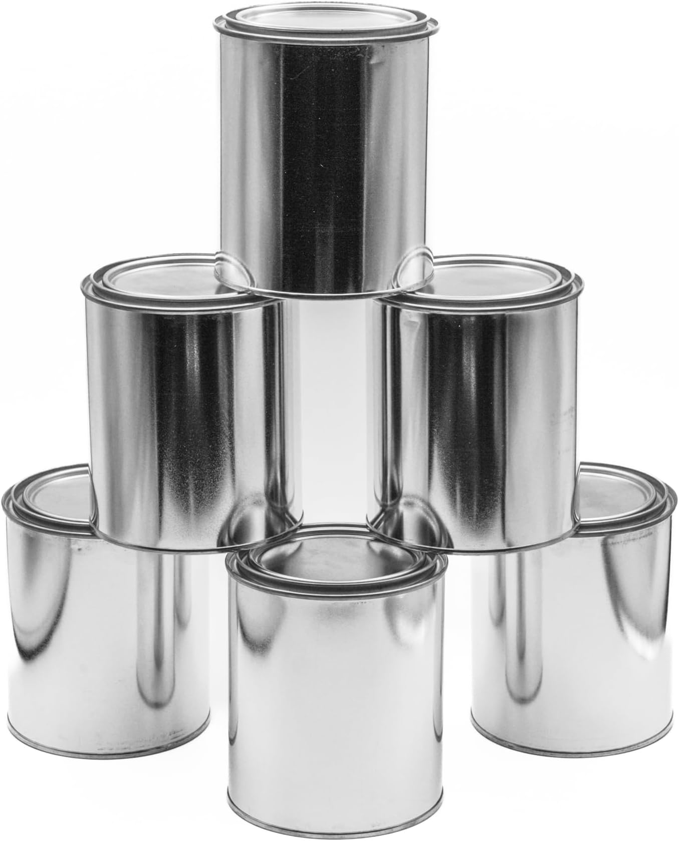 Amazon.com: 4PCS Paint Can, 1 Gallon Empty Paint Cans with Lids and ...