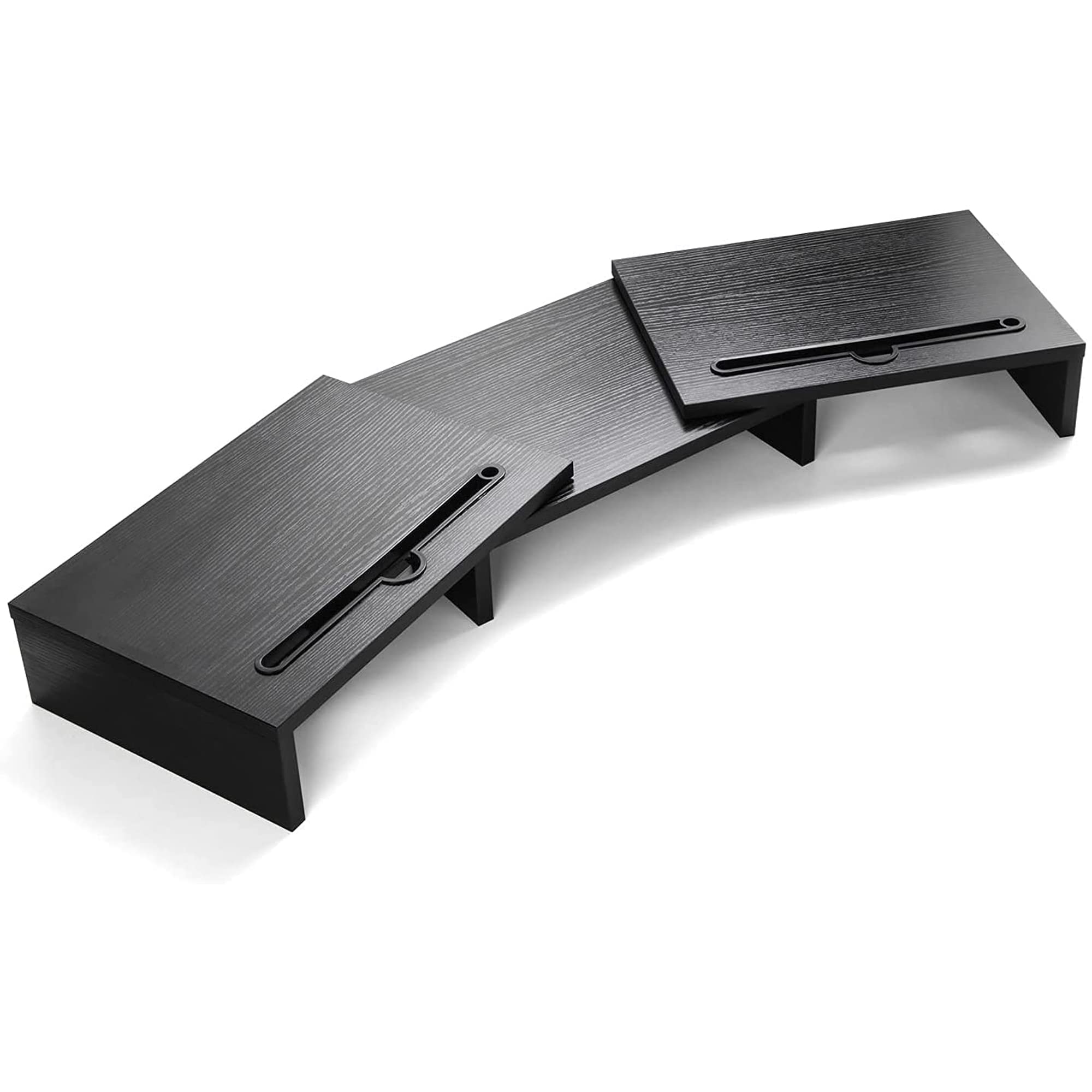 Buy Mr IRONSTONE Dual Monitor Stand -Adjustable Length and Angle Dual ...