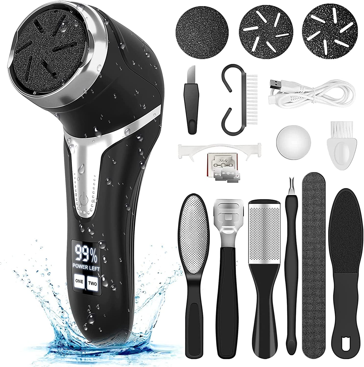 JML PediVac - The motorised callus and dead skin remover with a built ...