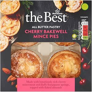 Morrisons The Best Cherry Frangipane 4pk : Amazon.co.uk: Grocery
