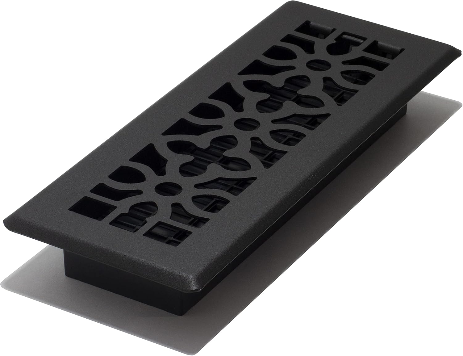 Decor Grates AGH310-BLK Gothic Steel Floor Register, 3x10 Inches ...