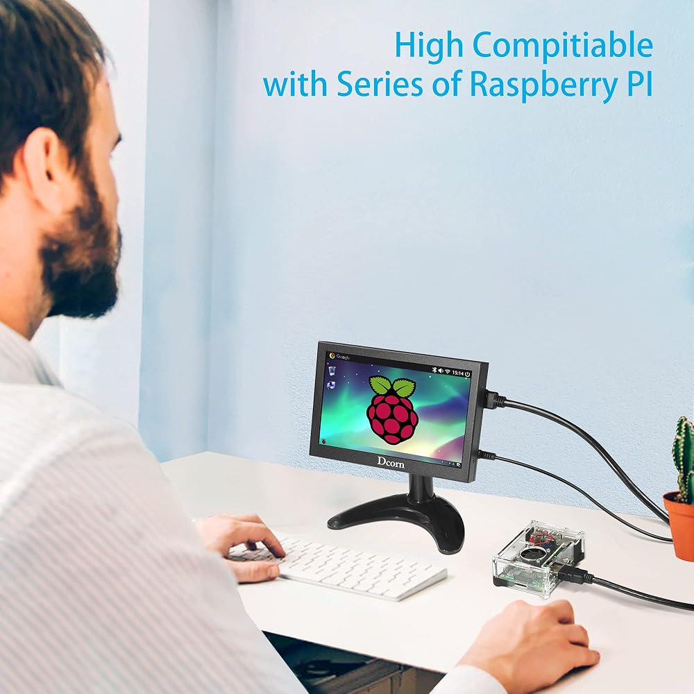 7 inch Mini Monitor,Small HDMI Monitor 1080P IPS Nepal | Ubuy
