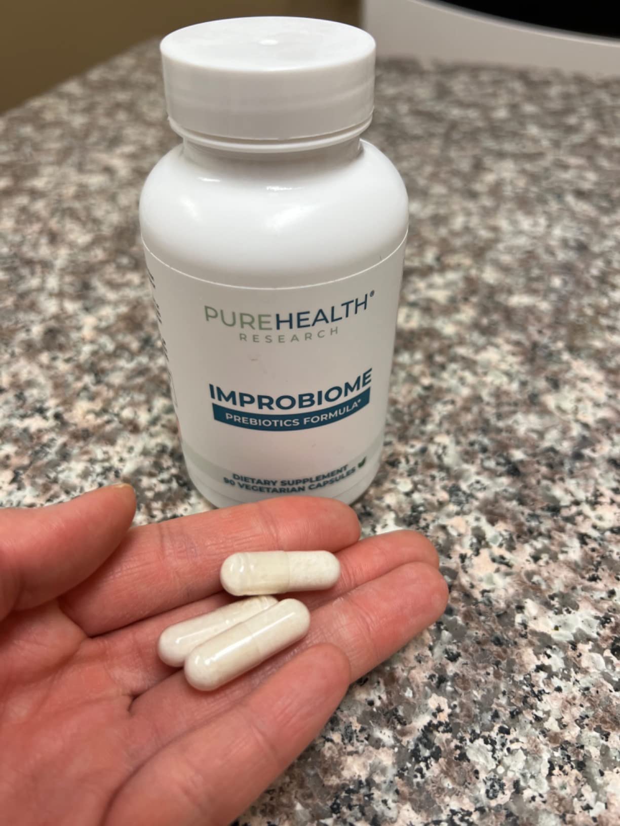 Amazon.com: PUREHEALTH RESEARCH Improbiome Prebiotic Fiber Supplement ...