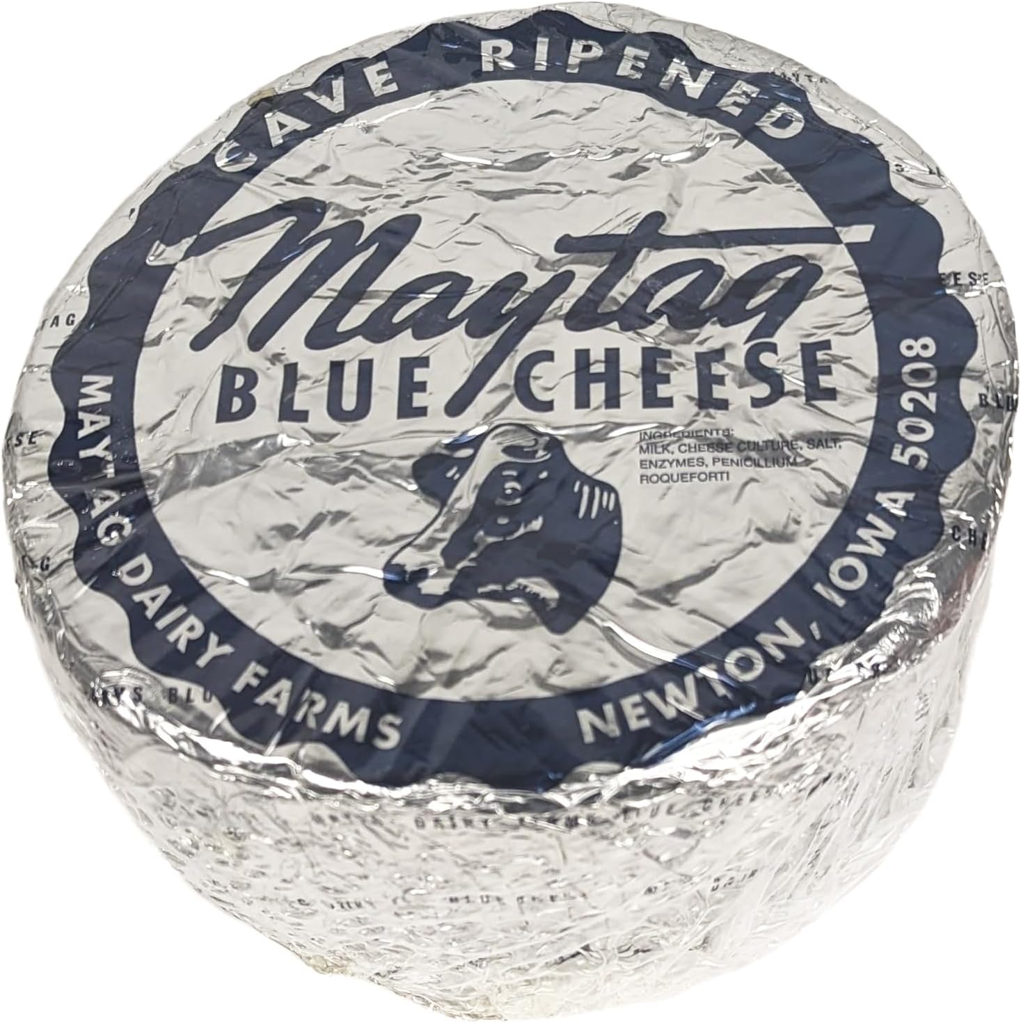 Amazon.com: Green Island Danish Crumbly Blue Cheese - Whole Wheel (6 ...