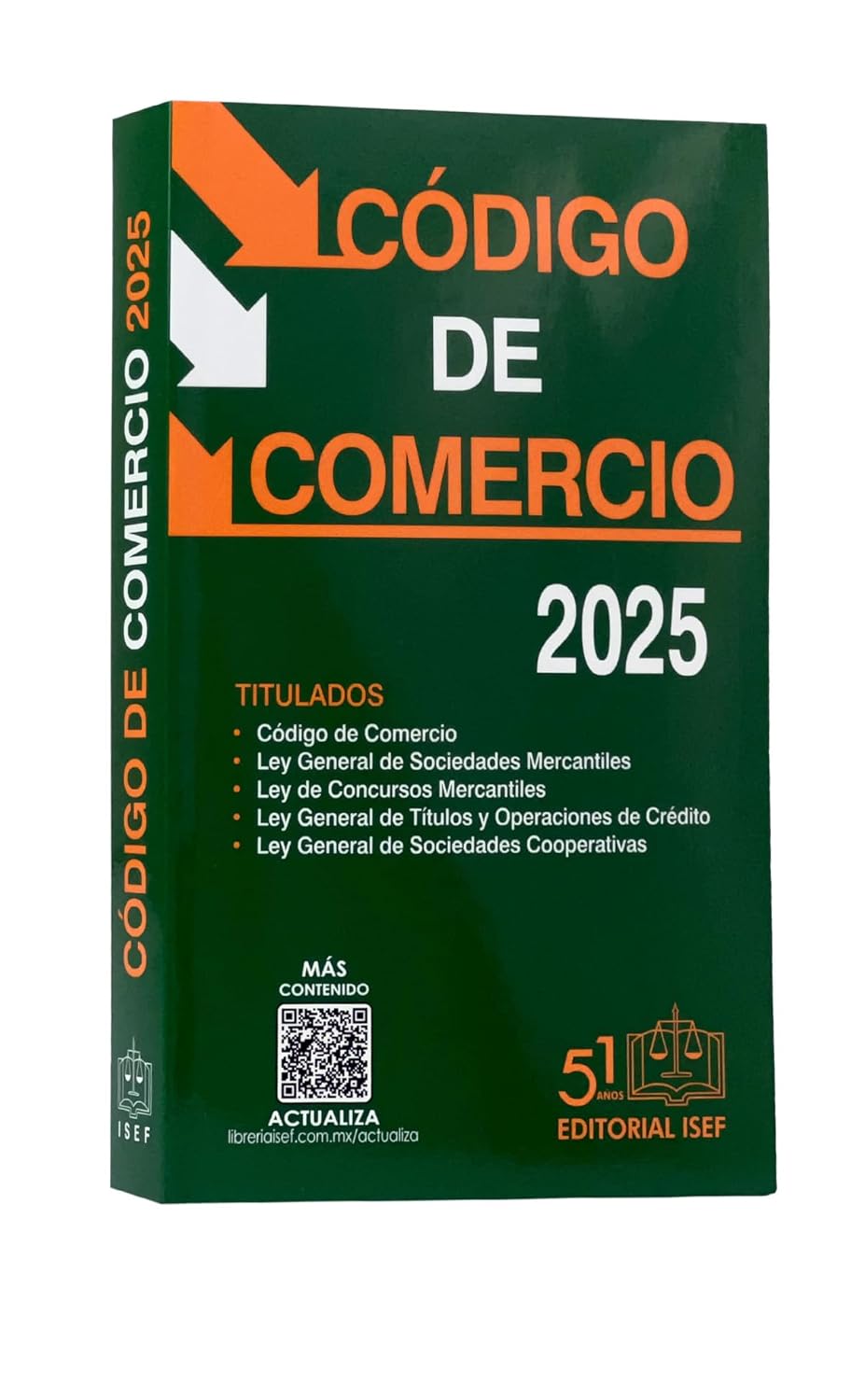 Código De Comercio 2025 : Ediciones Fiscales ISEF: Amazon.com.mx: Libros