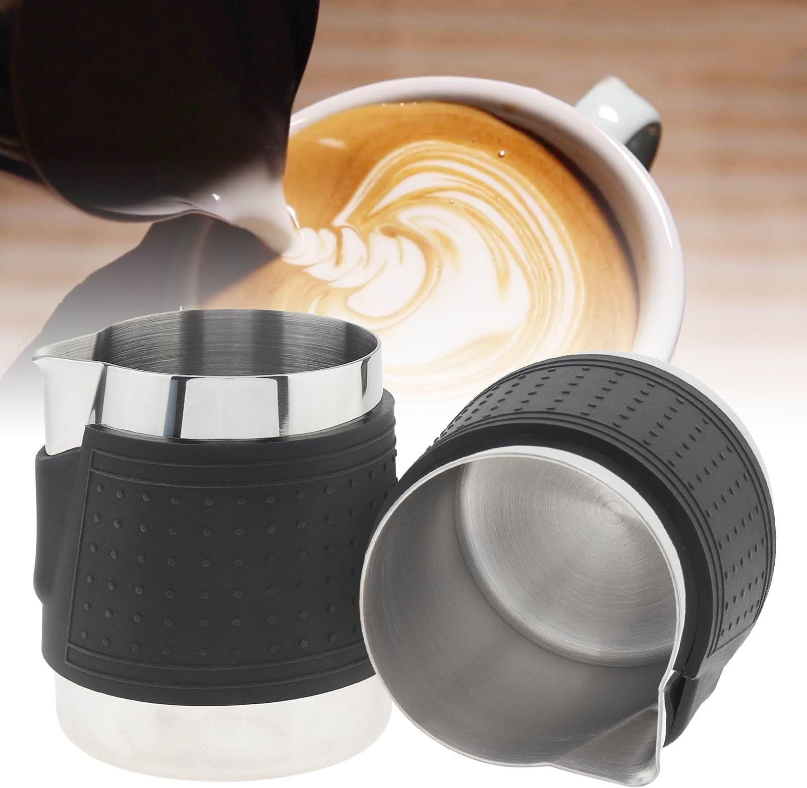 Amazon.com: Normcore Handleless Milk Pitcher - Espresso Steaming ...