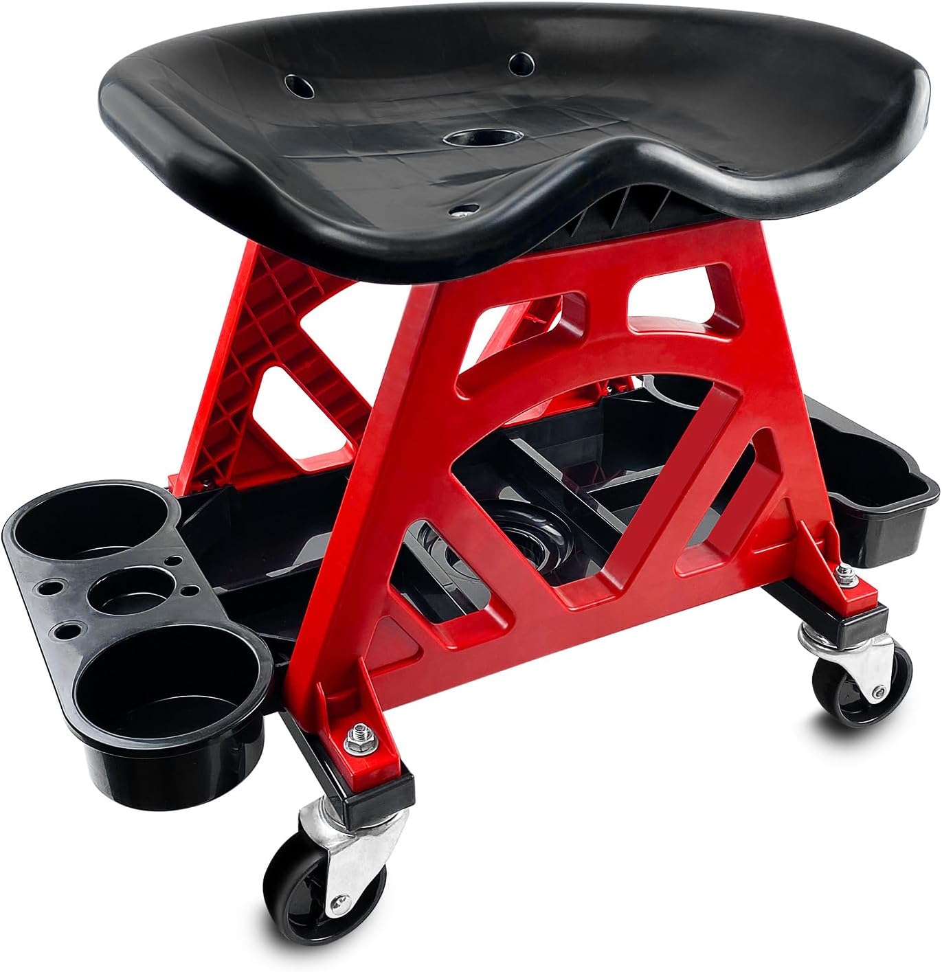 Amazon.com: HOXWELL Durable Mechanic Seat with Wheels - Heavy Duty ...