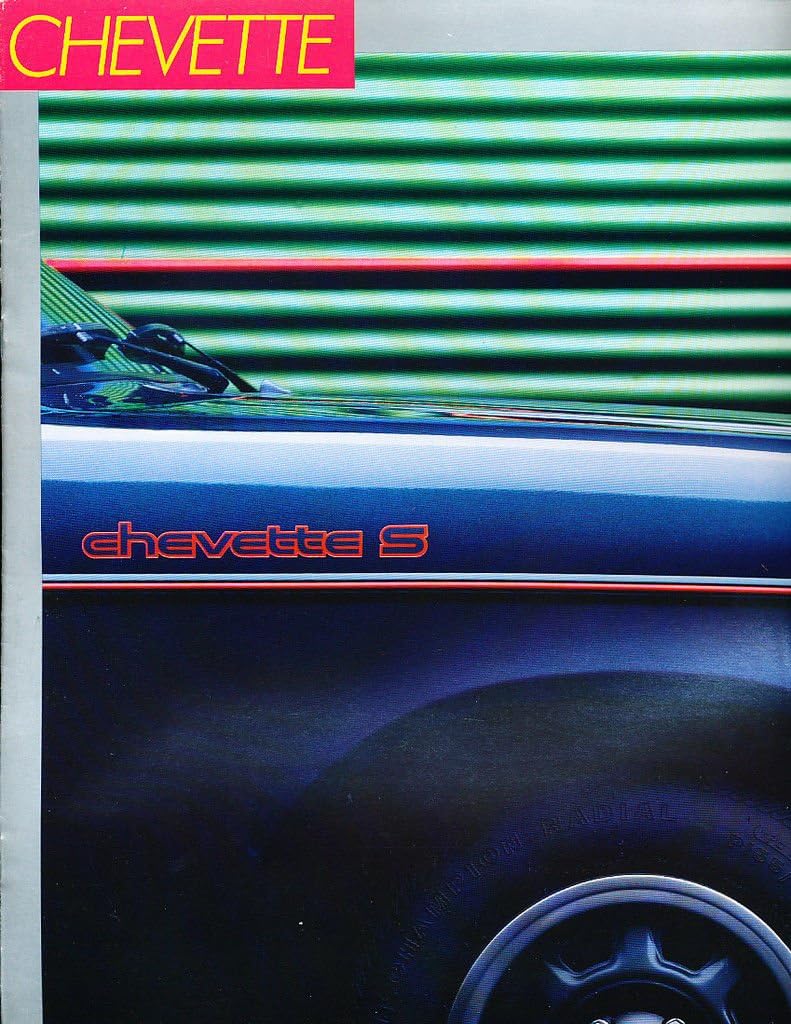 Amazon.com: 1987 Chevrolet Chevette 8-page Original Car Sales Brochure ...