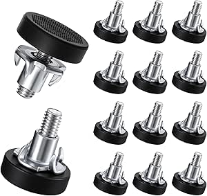 Amazon.com : YBEATY 14 Pcs Thread Leveling Feet Heavy Duty Glide Chair ...