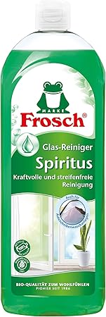 Frosch Spiritus Glas Reiniger, Glasreiniger - perfekter, streifenfreien ...