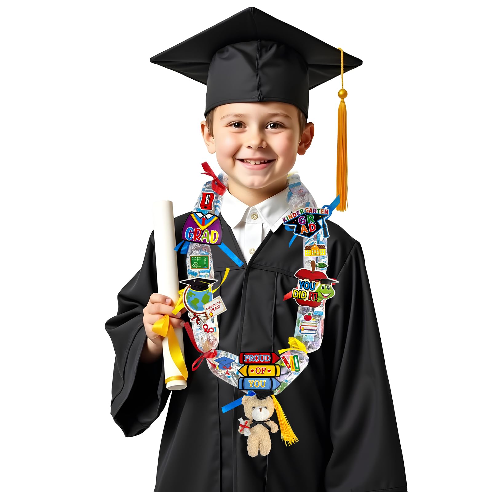 Snapklik.com : Graduation Candy Lei 2026, Making Kit Supplies Tubing ...