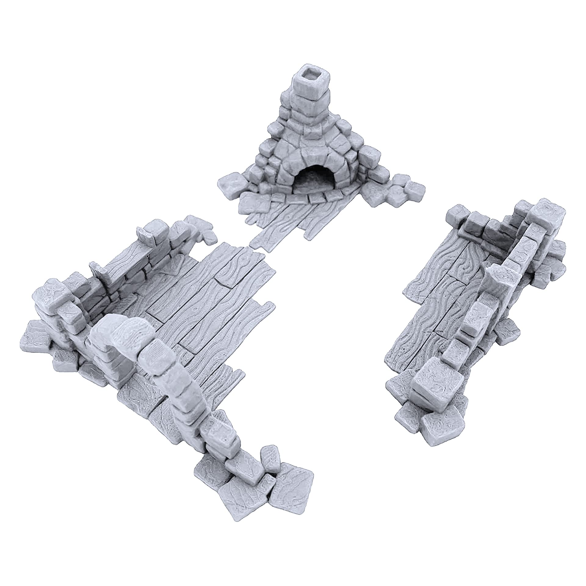 Ruined Town Rubble by Makers Anvil - Compatible with Dungeons and ...