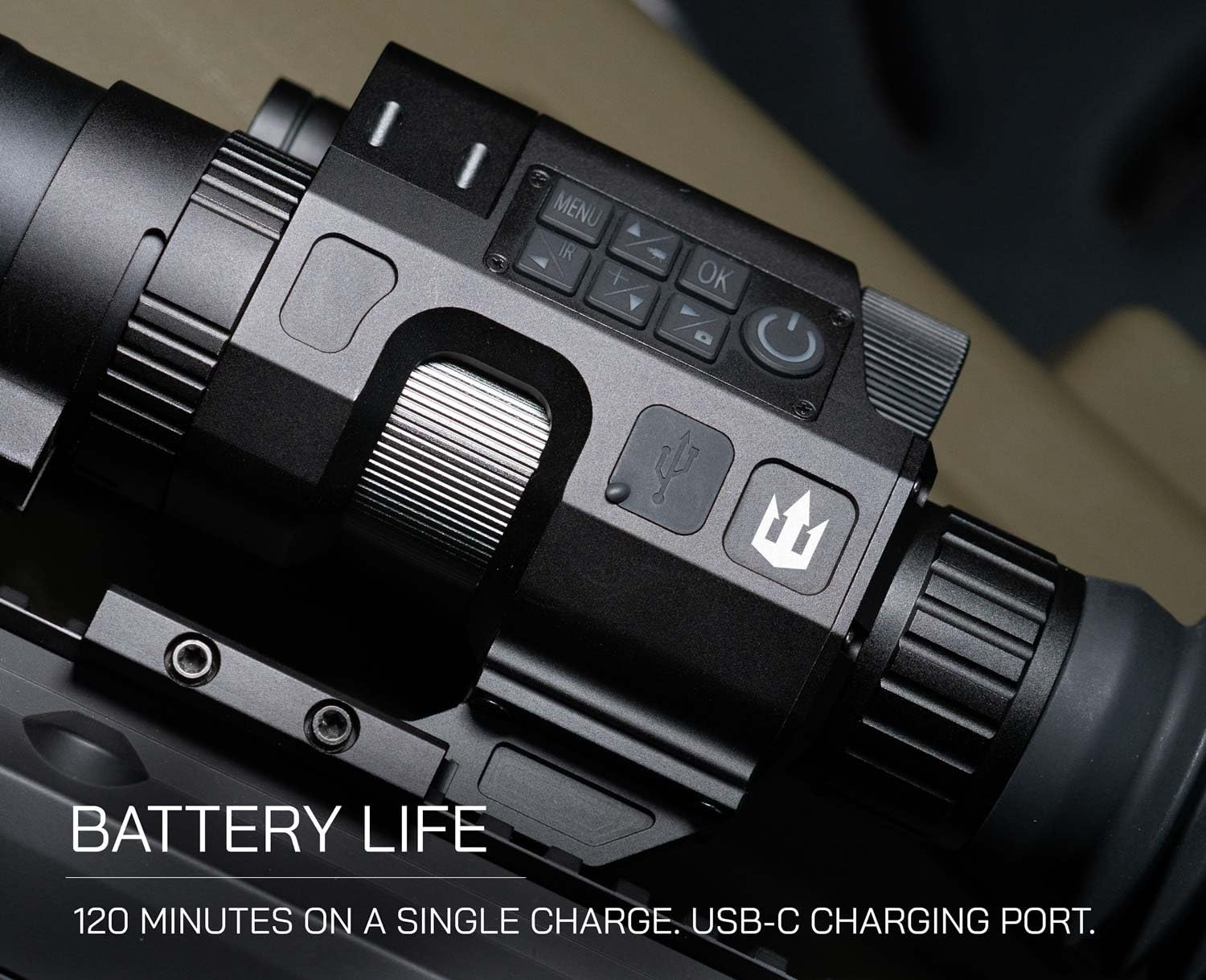 StarStrike 3-18x50 HD Night Vision Rifle Scope and Optical Attachment ...