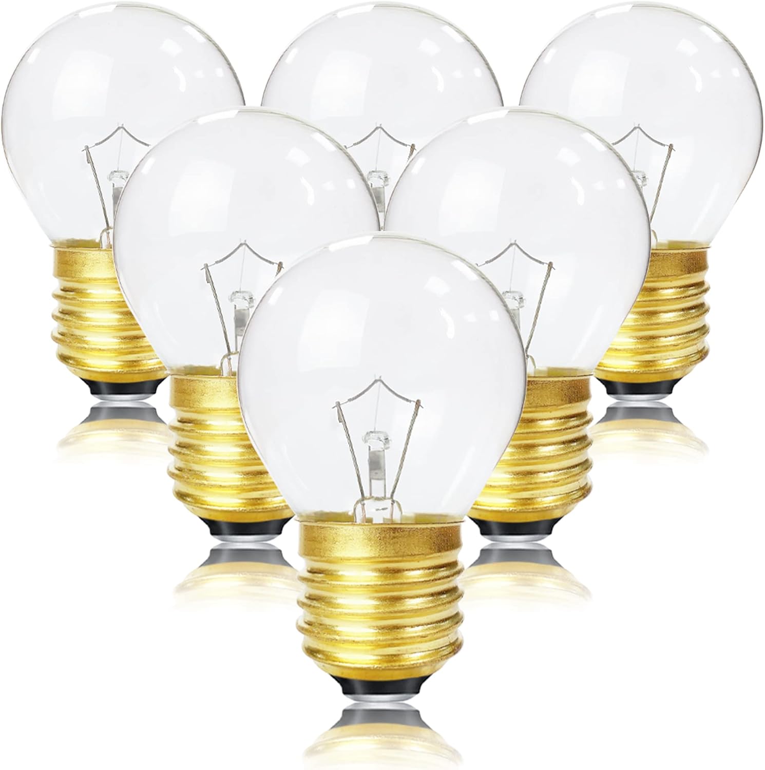 Amazon.com: Sevici 40w Oven Bulb G45110-130v Electrical Bulb 6 Packs ...