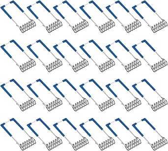 PATIKIL 41x15mm Downlight Spring Clips, 24 Pack Emitting Diode Recessed ...