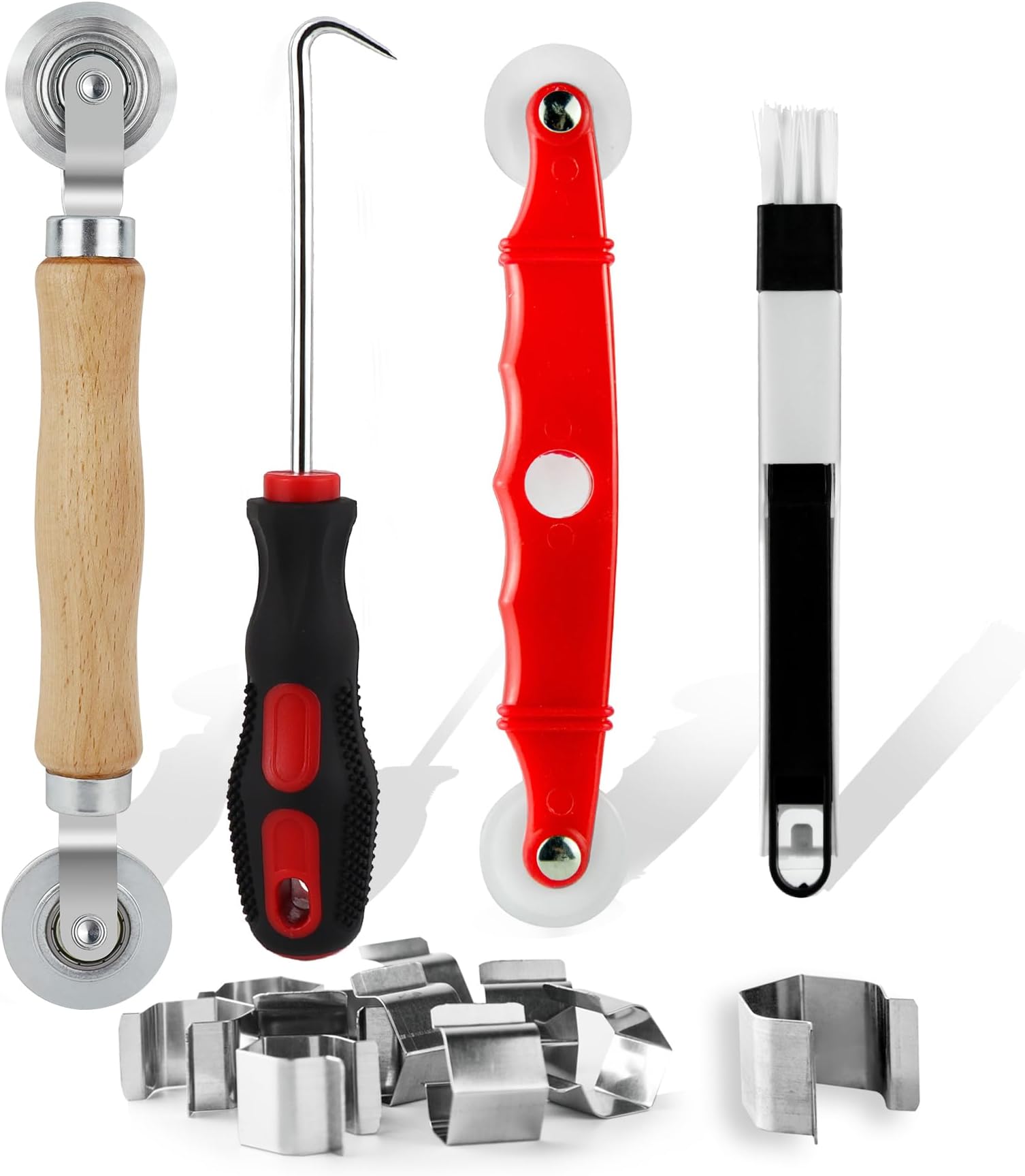 YiePhiot Screen Rolling Tool-2PCS Screen Spline Repair Roller Tool for ...