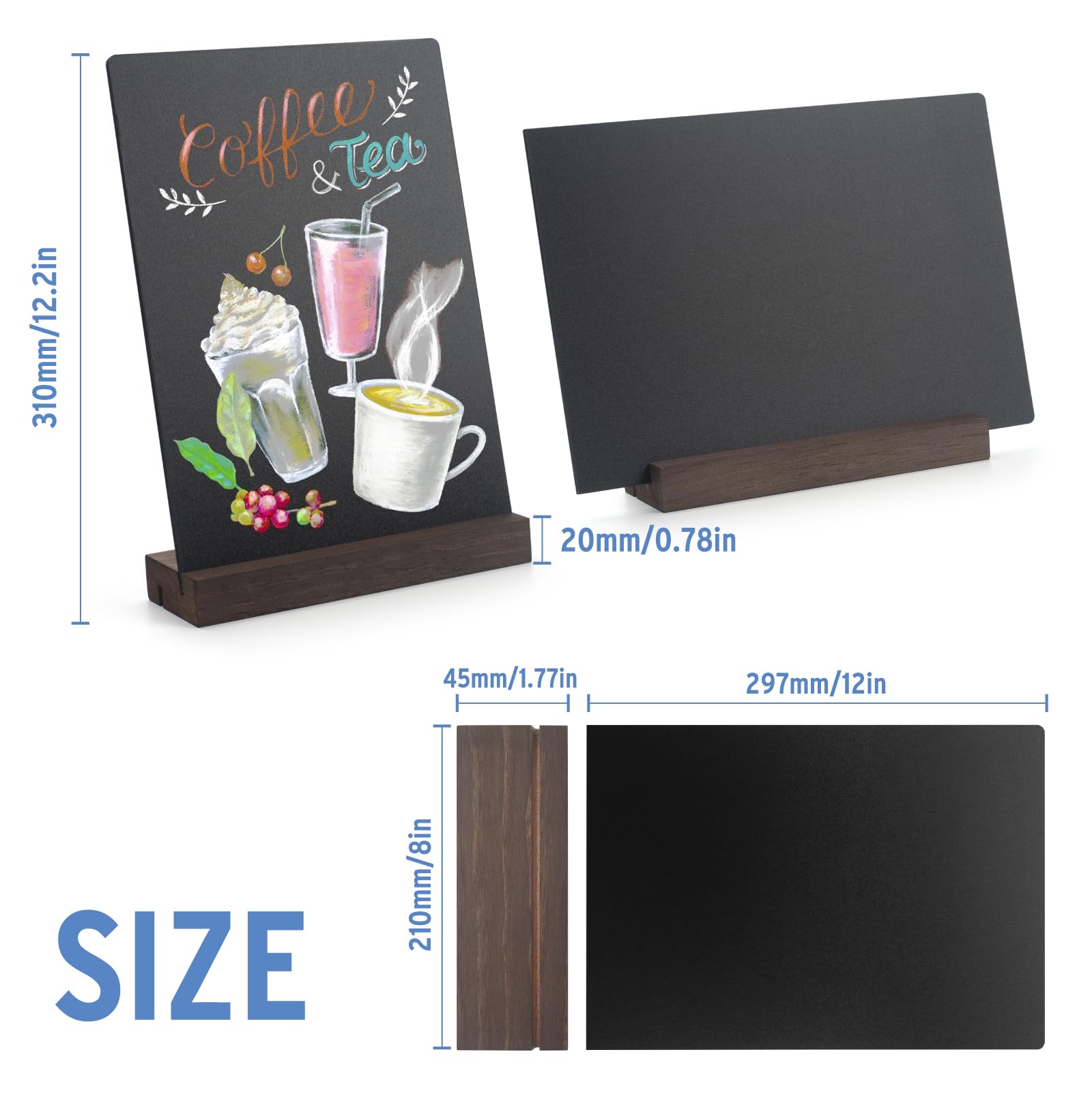 Custom Size Chalk Boards Custom Size Chalk Board Etsy
