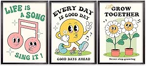 Amazon.com: Retro Aesthetic Room Decor Vintage Cute Motivational ...