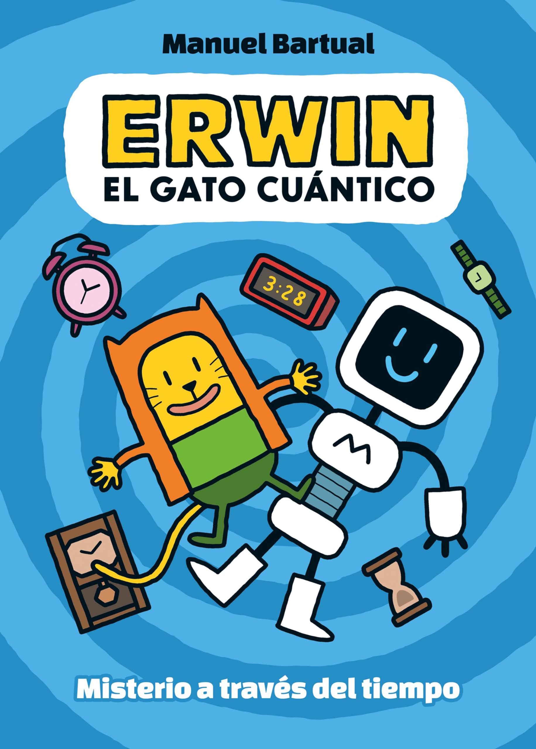 Amazon.com: Erwin, gato cuántico. Misterio a través del tiempo (1 ...