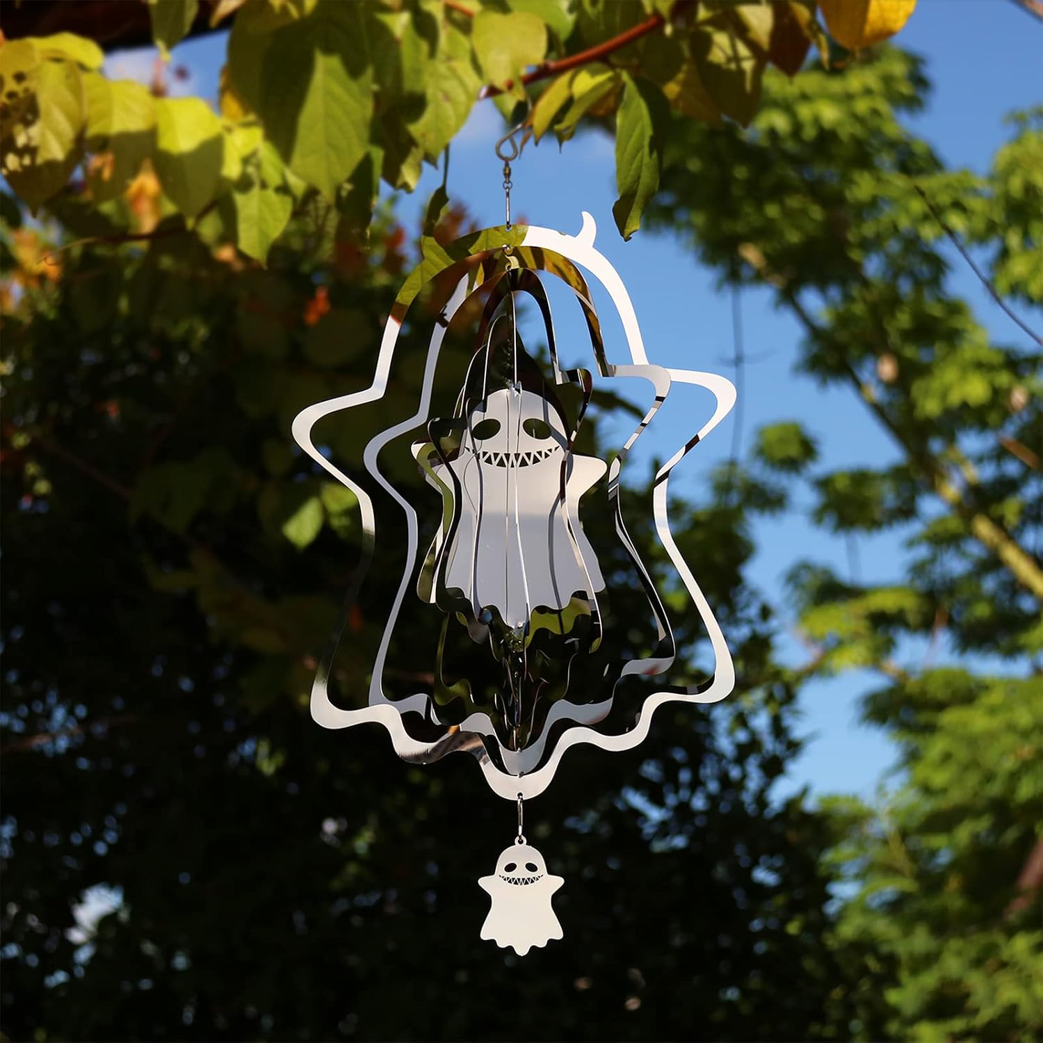 Amazon.com: Wind Spinner 3D Stainless Steel Metal Sculptures ...