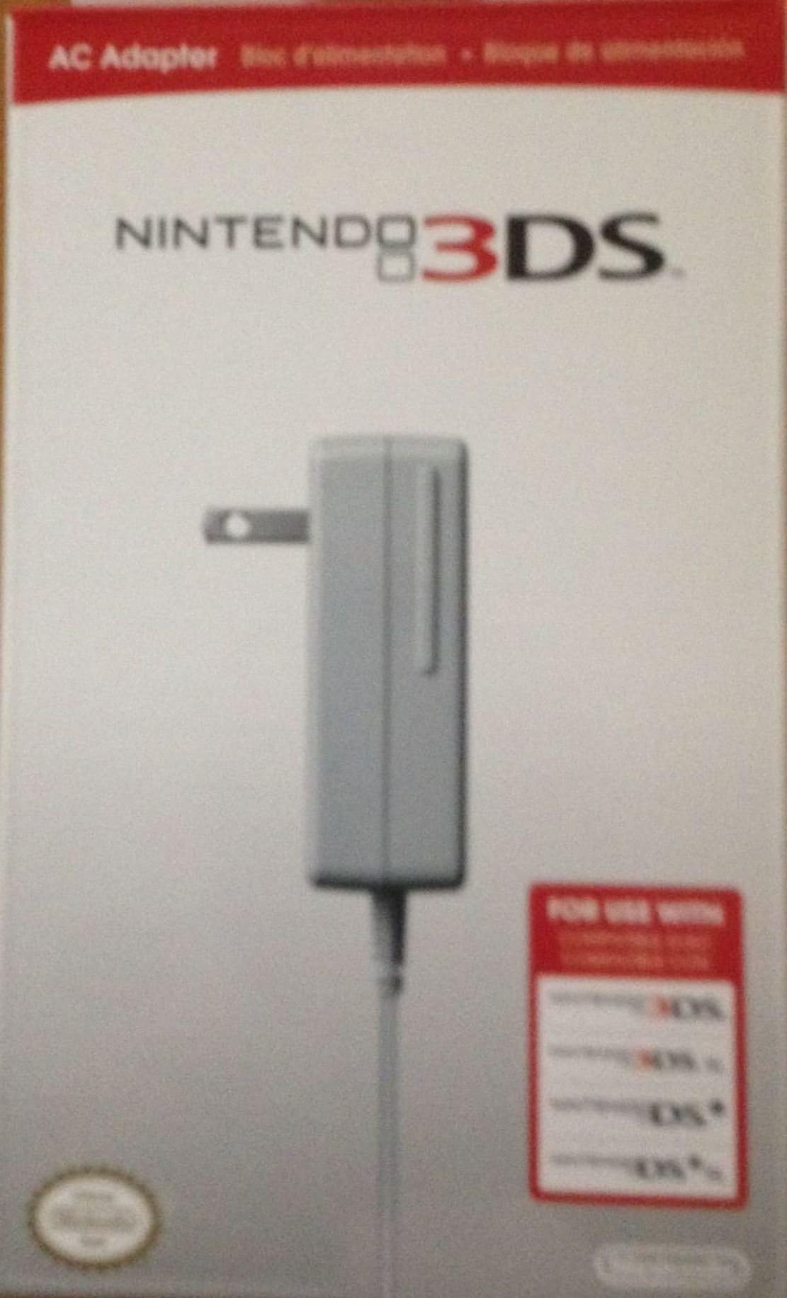 Amazon.com: Original Nintendo 3DS XL Power Adapter Charger WAP-002 ...