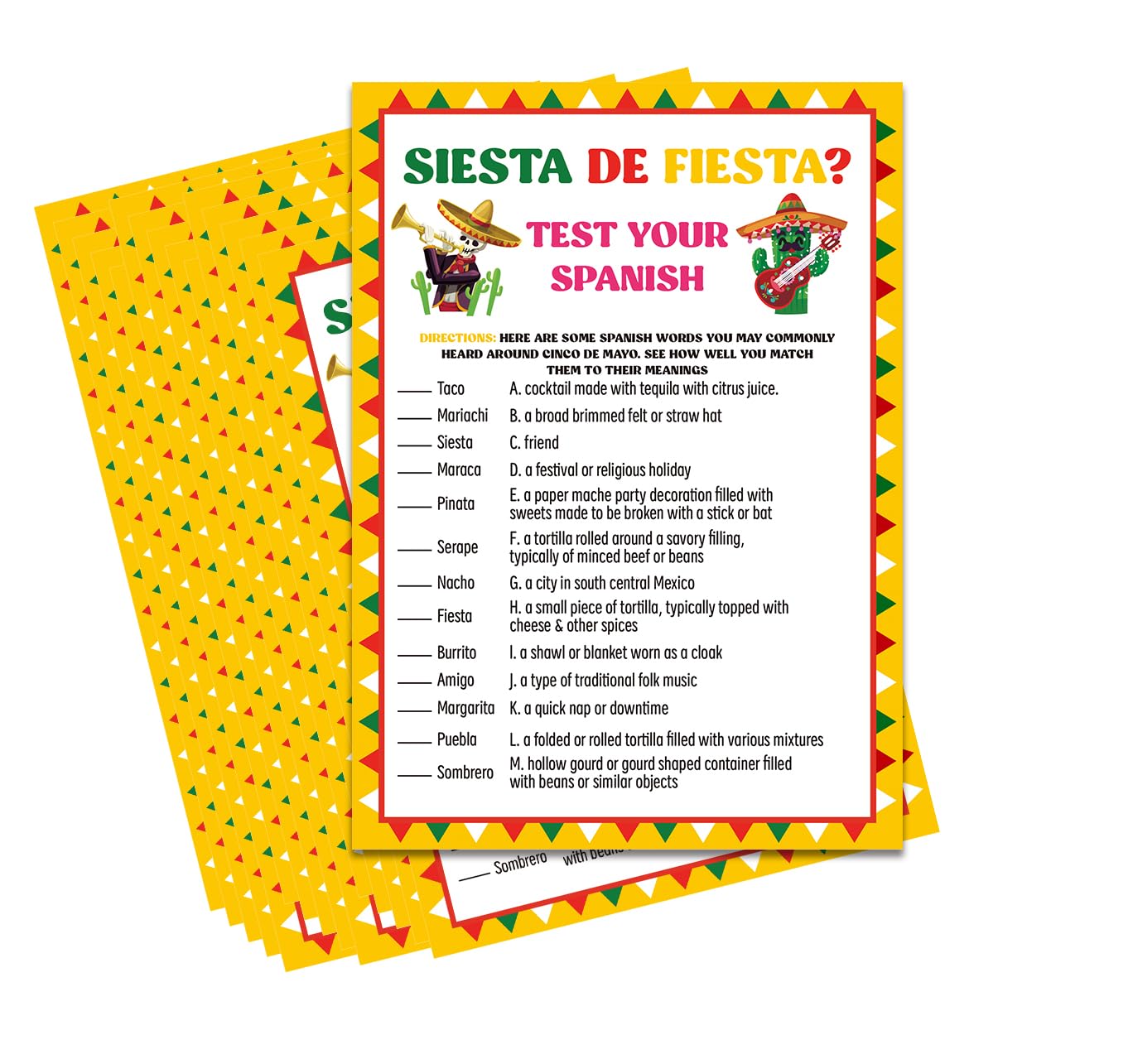 Snapklik.com : Cinco De Mayo Siesta De Fiesta Game, Fun Cinco De Mayo ...