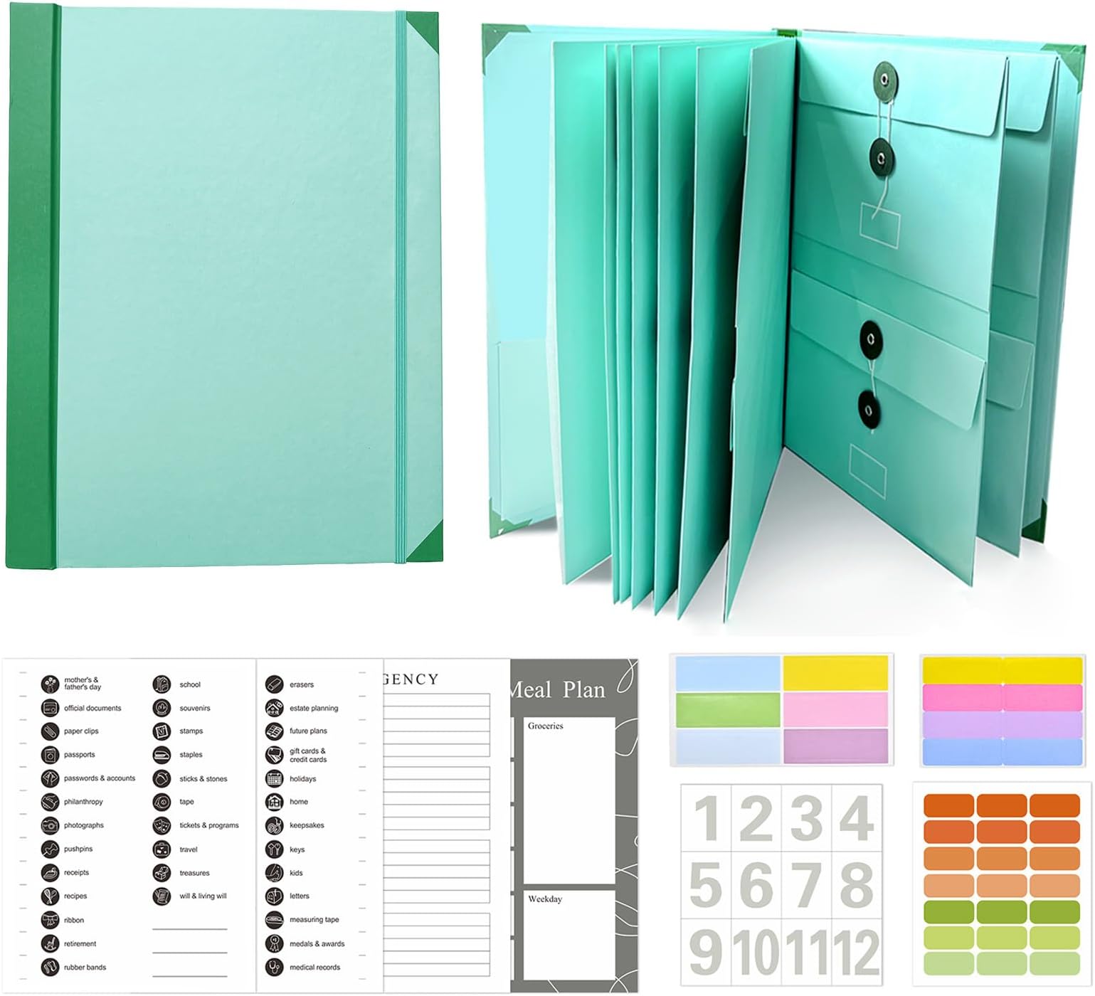 Amazon.com : Family/Personal Important Papers Document Life Binder ...