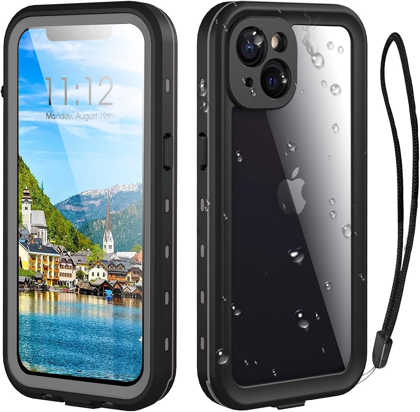 Amazon.com: Transy Waterproof iPhone 13 Case - Full Protection iPhone ...