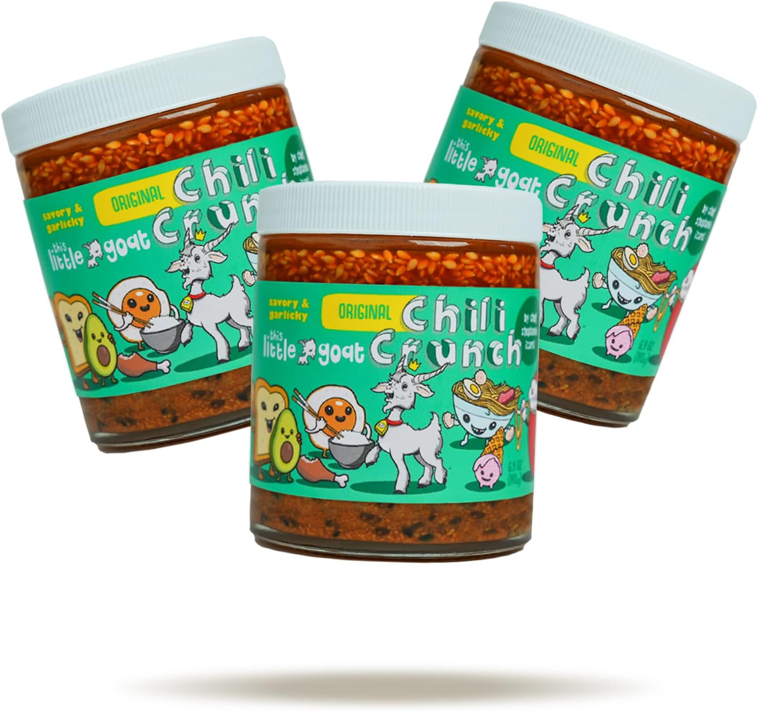 Amazon.com : This Little Goat - The Crunch Collection, Original, Spicy ...