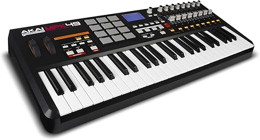 Amazon.com: Akai Professional MPK49 | 49-Key USB MIDI Keyboard ...