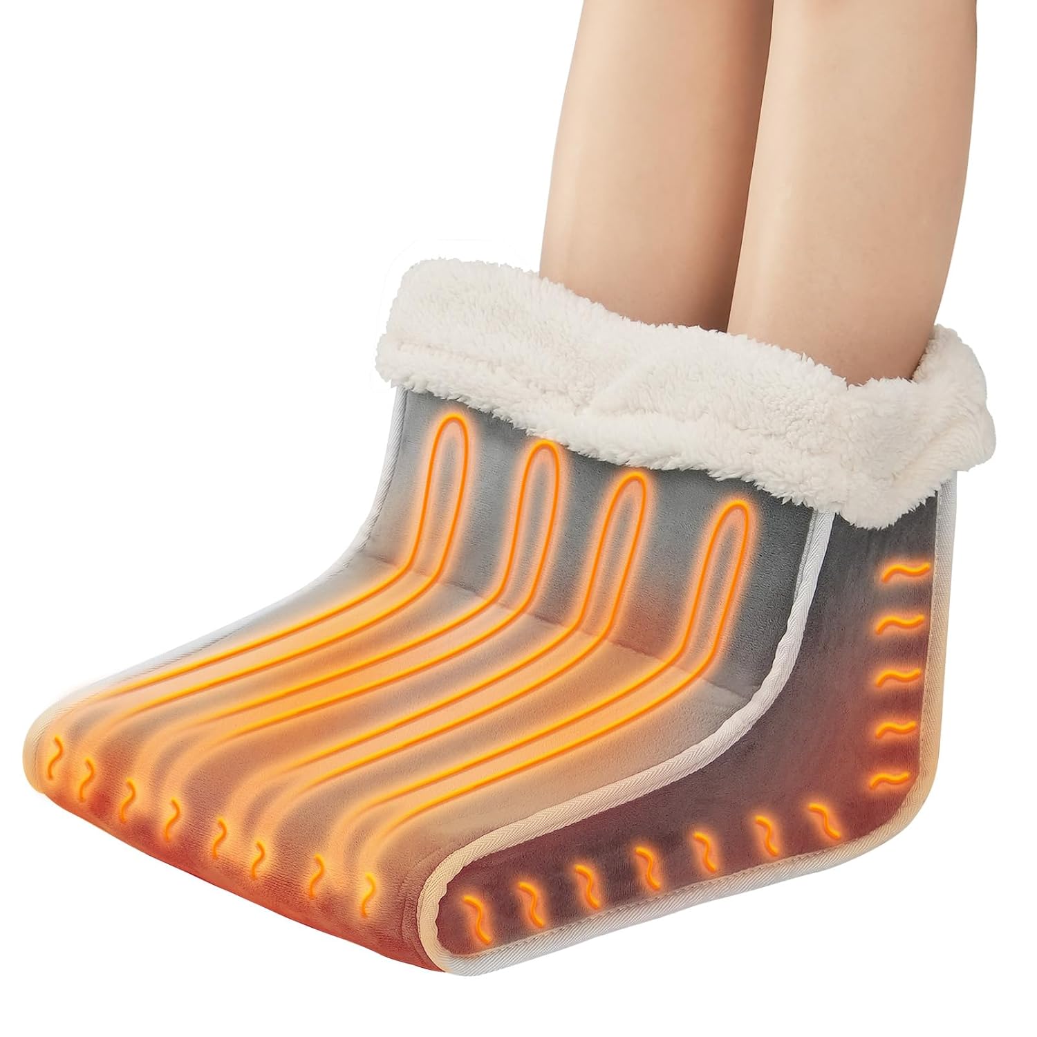 Amazon.com: VEVOR Electric Foot Warmer, Double-Sided Heating Pad for ...