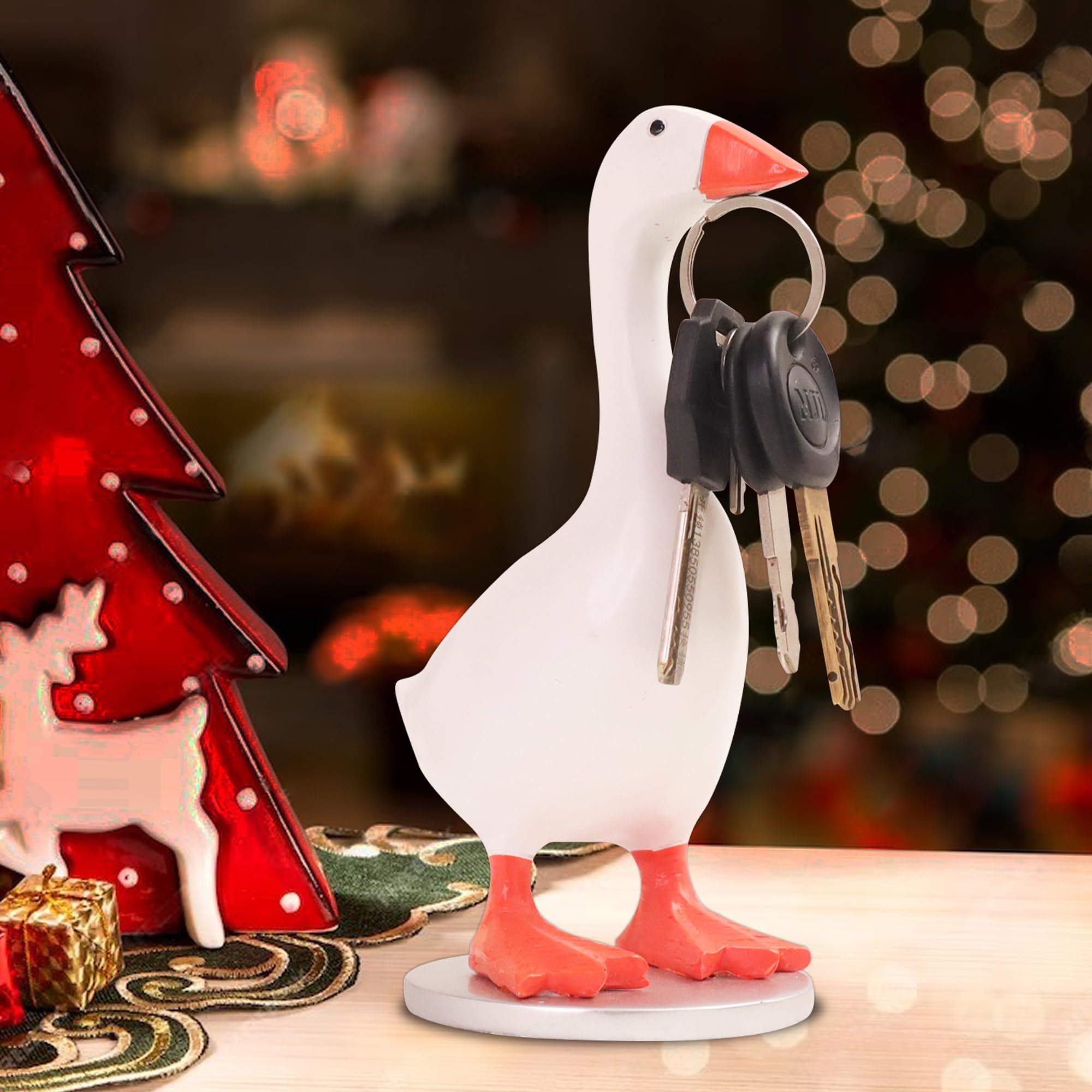 Amazon.com: Anywin Magnetic Goose Key Holder Cute Home Decor Kawaii ...