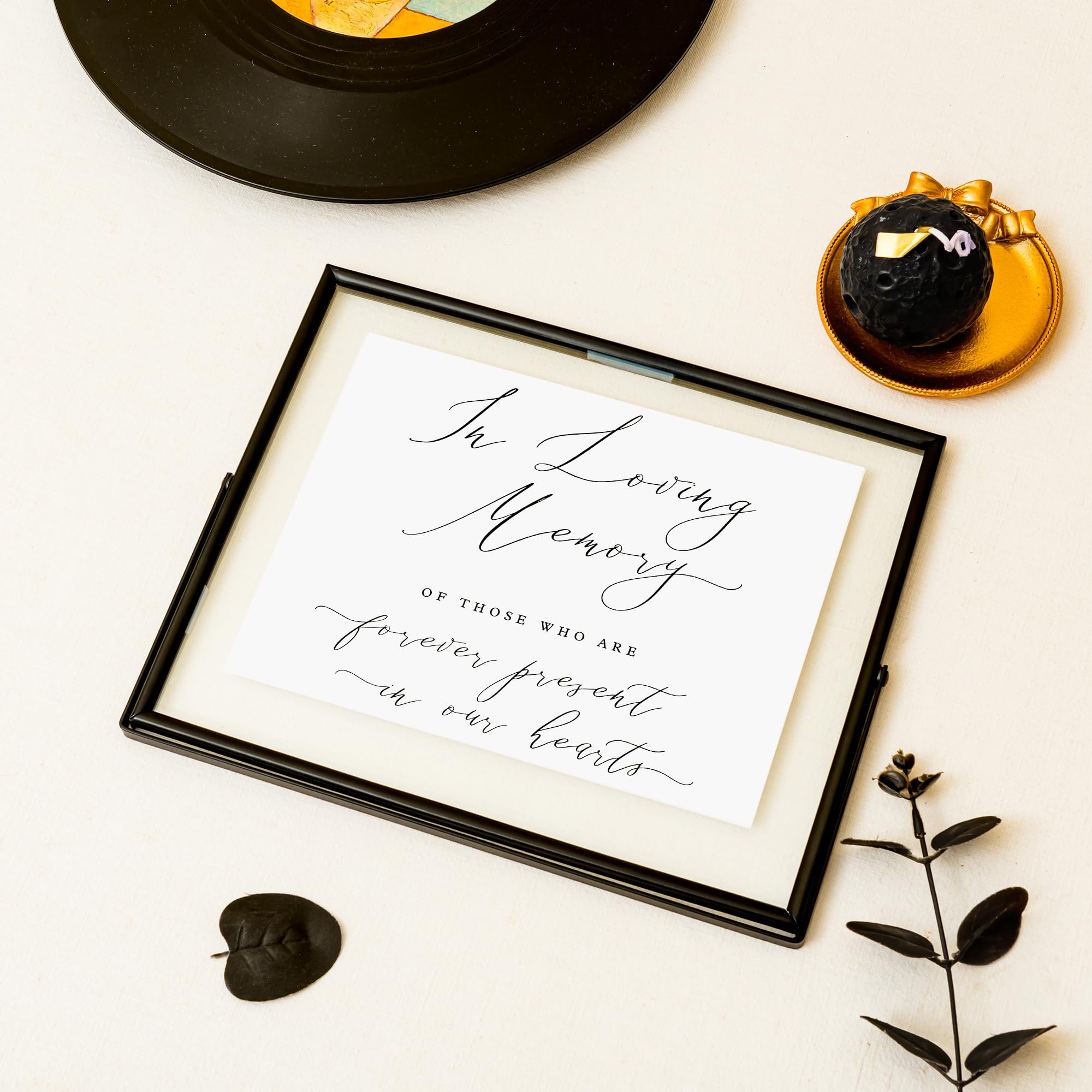 Snapklik.com : Calculs Horizontal Black Floating Picture Frame In ...