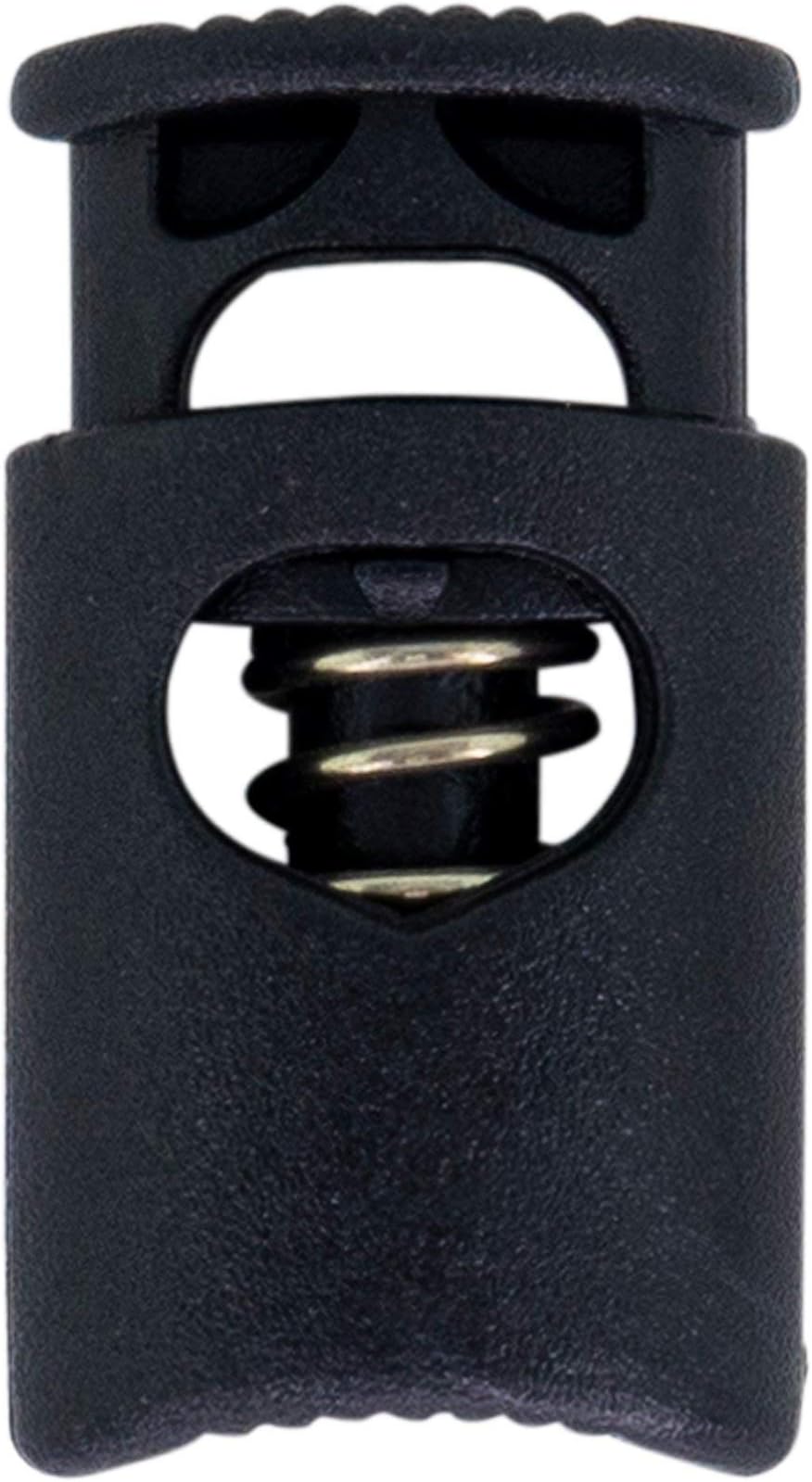 Amazon.com: SGT KNOTS Dual Barrel Spring Cord Lock - Plastic Toggle ...