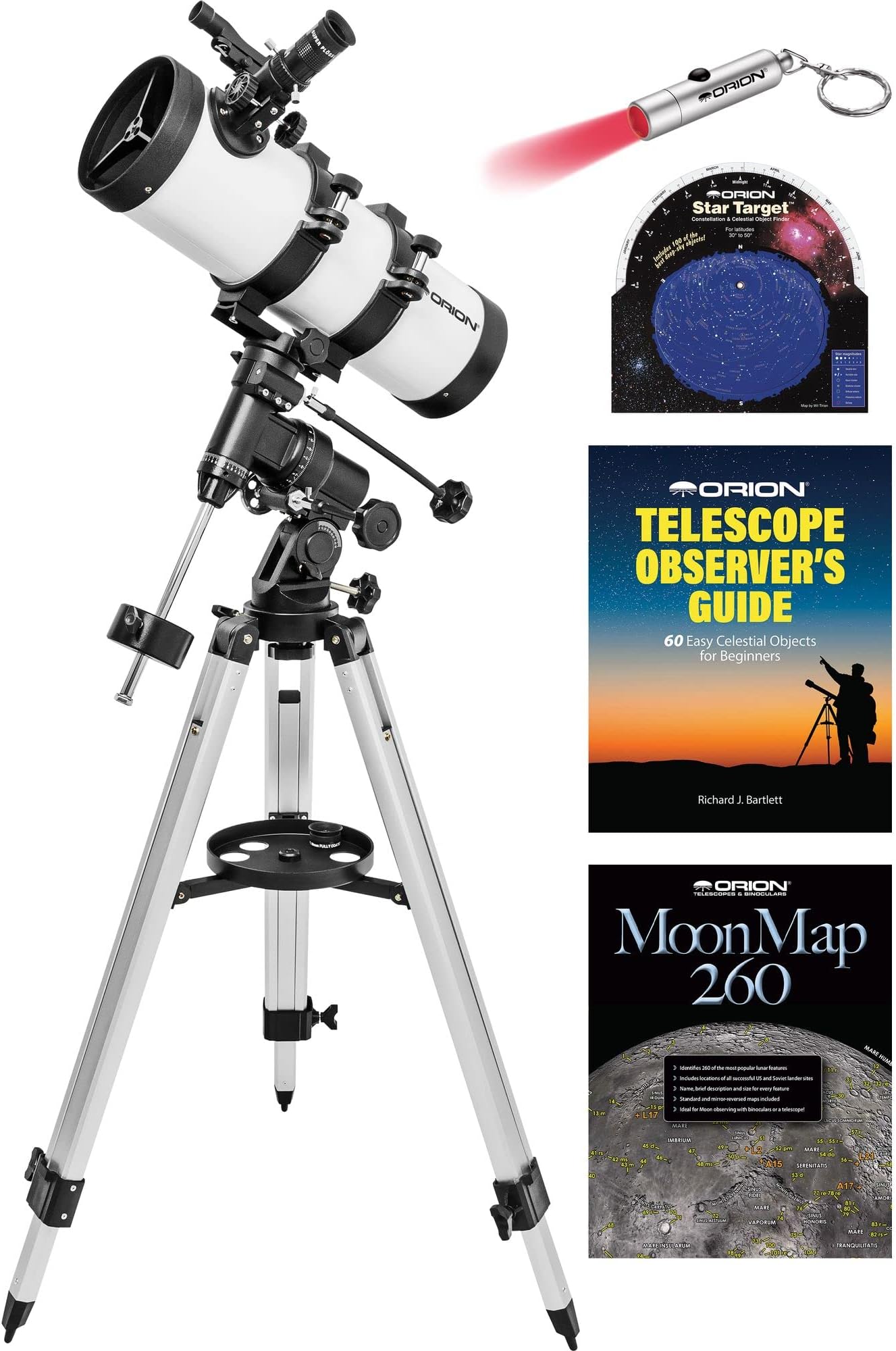 Amazon.com : Celestron - AstroMaster 130EQ Newtonian Telescope ...