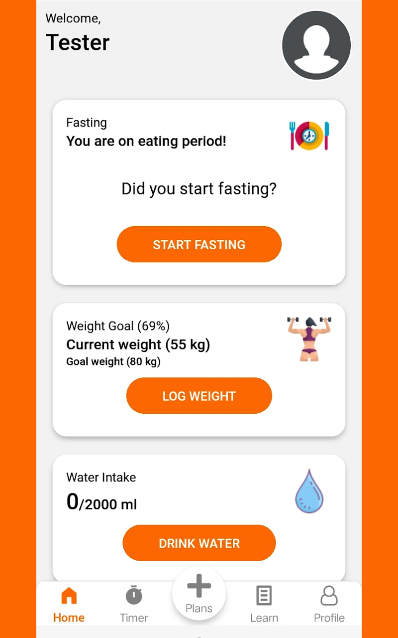 Intermittent Fasting Tracker: Fasting Timer, Lose Weight Without Diet ...