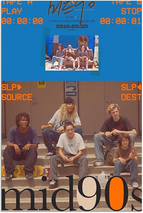 Amazon.com: Vintage Classic Movies Posters Mid 90s Canvas Poster Wall ...