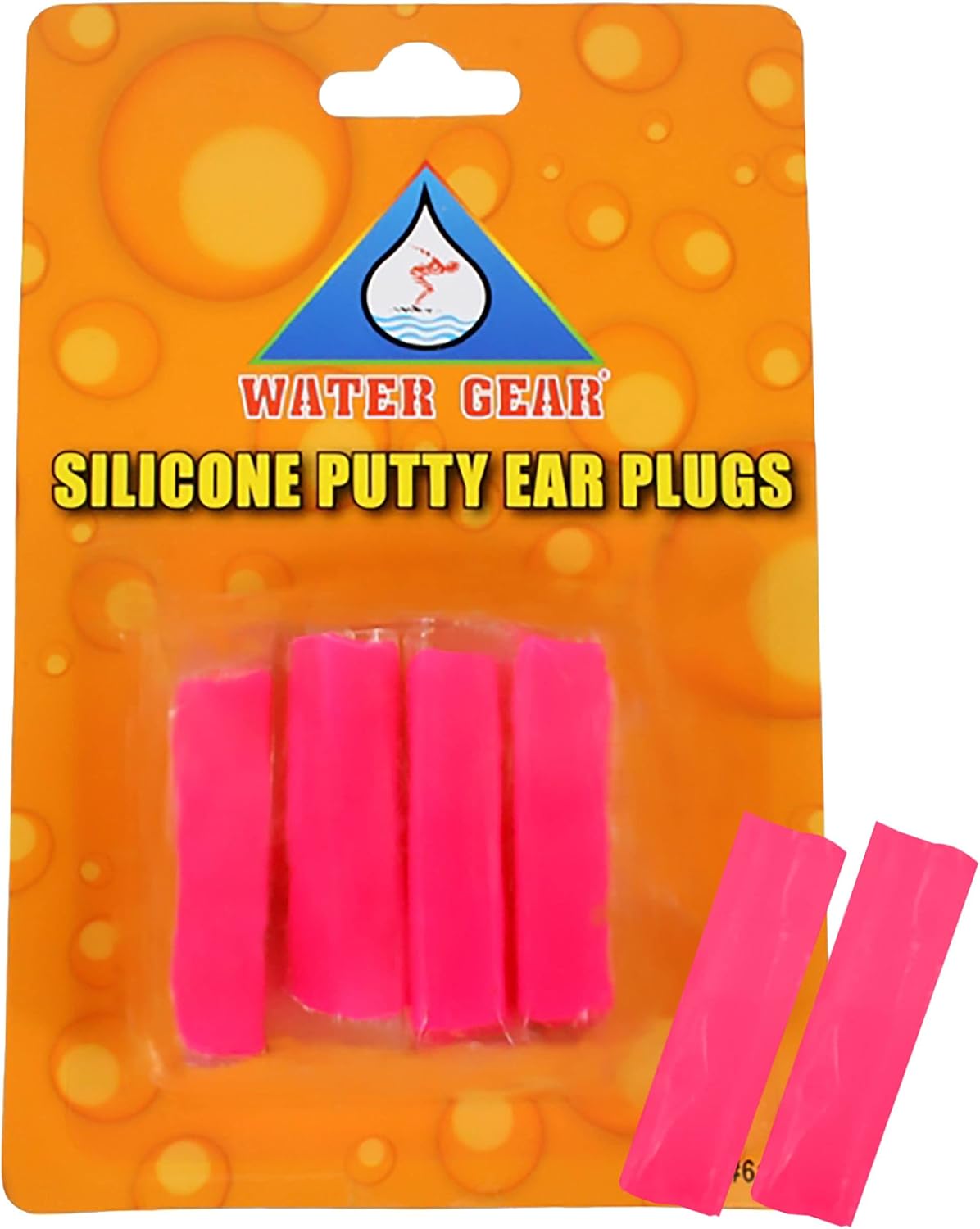 Amazon.com: Water Gear Silicone Ear Plugs - Red Swimming Putty Ear ...
