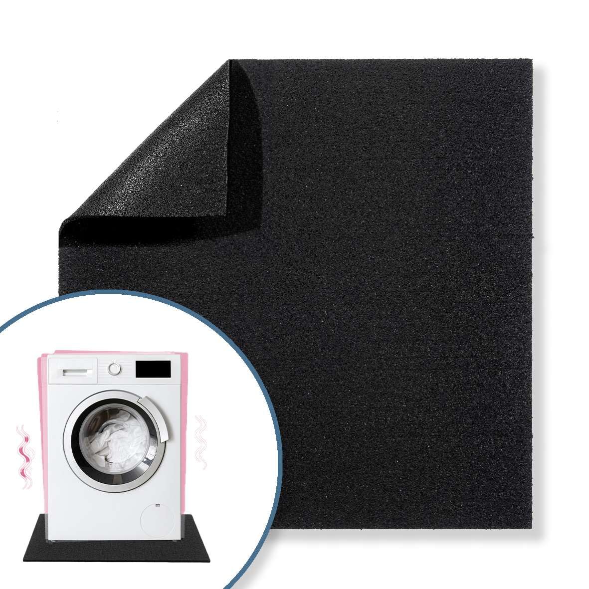Nicoman Anti-Vibration Washing Machine Mat, Tumble Dryer Matt, Speakers ...