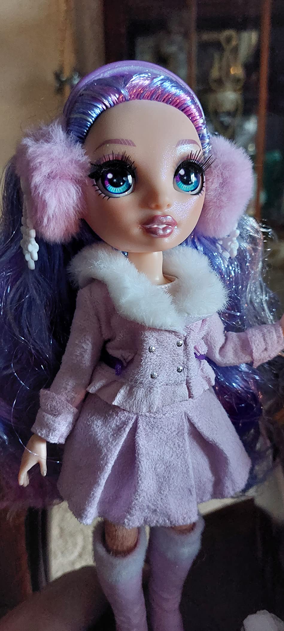 Rainbow High Winter Break Violet Willow - Purple Fashion Doll with 2 ...