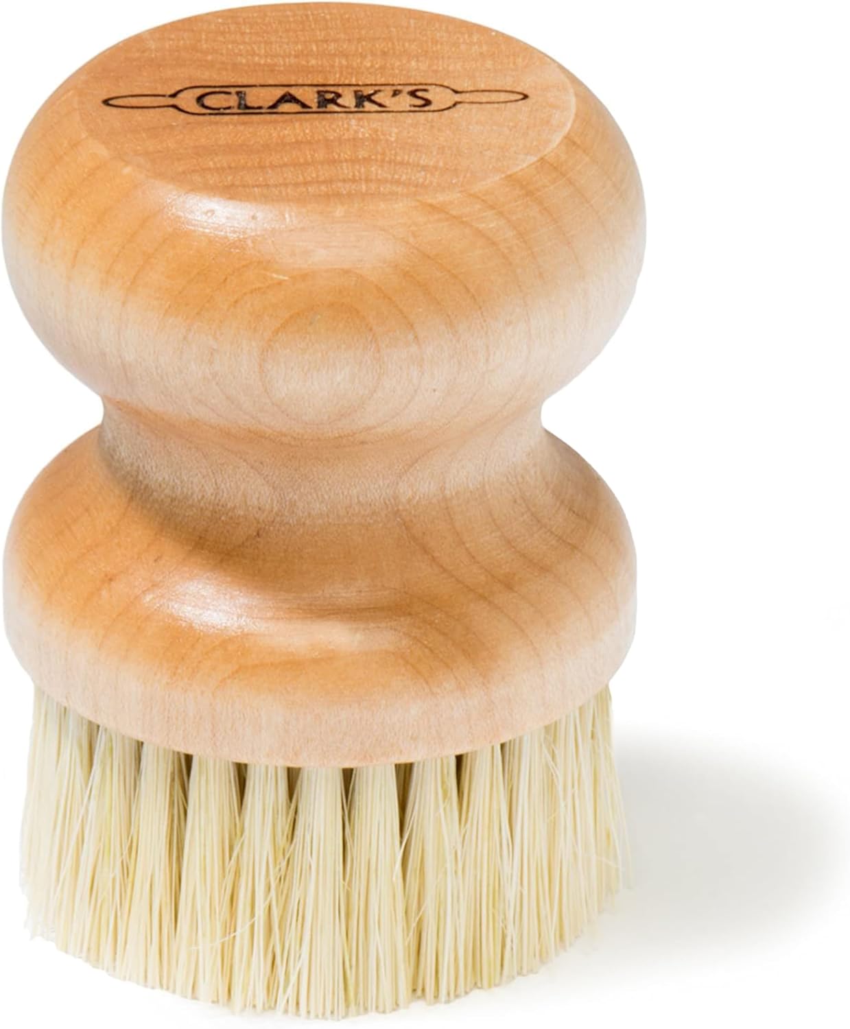 Amazon.com: CLARK'S Cutting Board Oil Scrub Brush - Round Wood ...