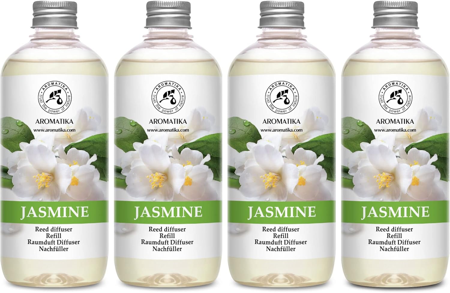 Amazon.com: Jasmine Reed Diffuser Refill - 4x17 Fl Oz - Fresh & Long ...